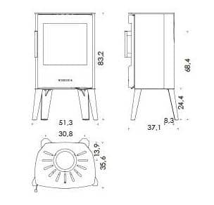 Wiking Mini 2 - The Stove Barn Staffordshire